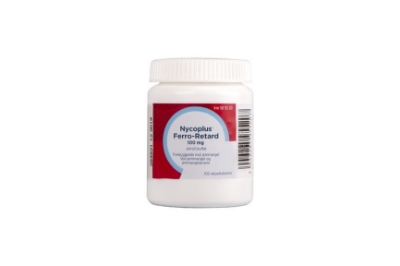 Nycoplus Ferro-Ret detab 100mg | Vitamin1.no