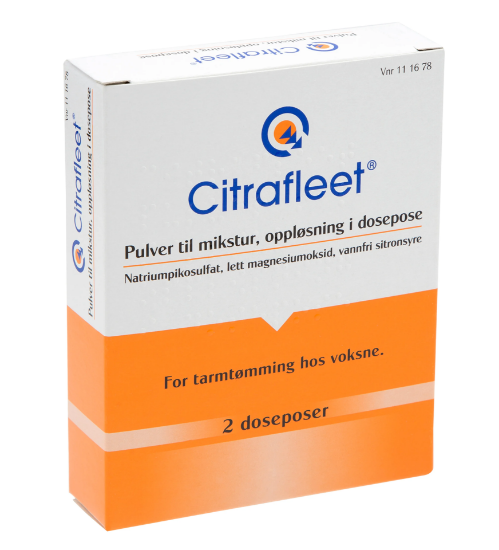Citrafleet Pulver Til Mikstur 2 doseposer I Apotekhjem I Rask, rimelig ...