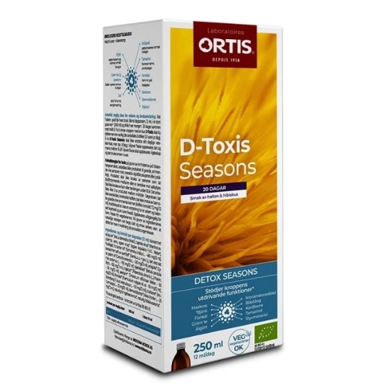 D-Toxis Seasons 20 dager 250 ml I Apotekhjem I Rask, rimelig og trygg ...