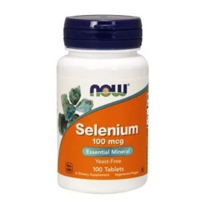 Now selenium 100 mcg 100 tabletter | Vitamin1.no